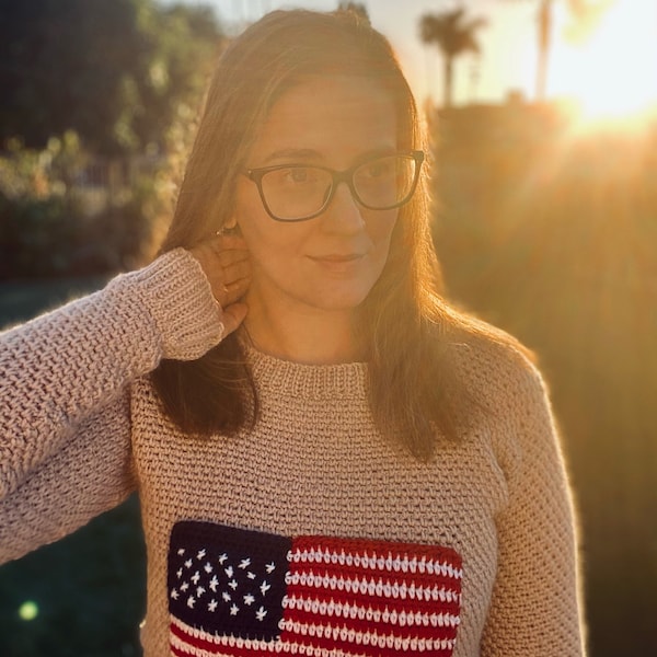 CROCHET PATTERN // Crochet Distressed Sweater, Modern Crochet Sweater ...