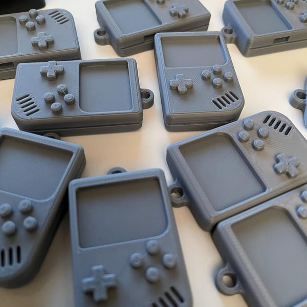 Gamer Keychain 3D Print STL File for 3D Printing - Digital Download - Etsy