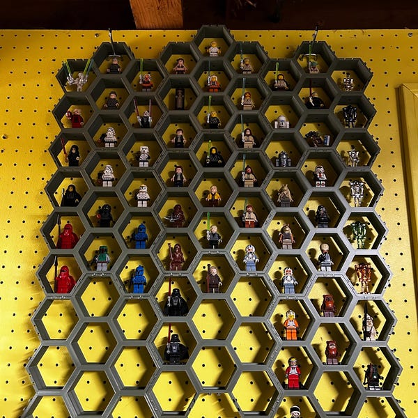Pack of 10/50/100 LEGO Minifigure Display Base Stands 3x4 Modified Tile ...