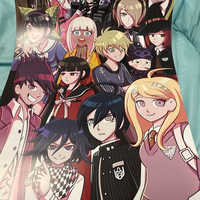 DR V3 Poster, Shuichi Saihara, Kokichi Ouma, Kaito K1-B0 Rantaro Gonta Gokuhara Ryoma Hoshi ...