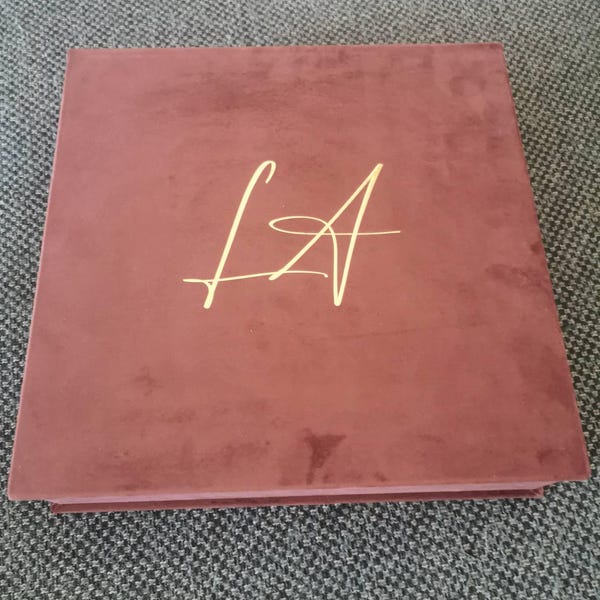Linen Wedding Photo Album - Modern Wedding Gift, Anniversary Scrapbook ...