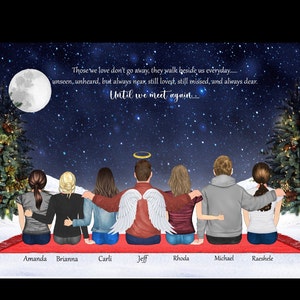 PERSONALIZED FRIEND MEMORIAL Print Best Friend Memorial Quotes - Etsy