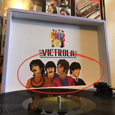 The Beatles Sticker Paul Mccartney Sticker / Beatles Gift / John Lennon ...