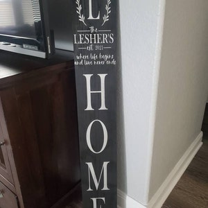 Hello Cursive Welcome Porch Sign Summer Sign Spring Sign - Etsy