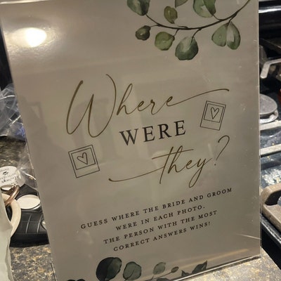 Diaper Pong Baby Shower Game Table Sign . Boy Girl Neutral . Rustic ...