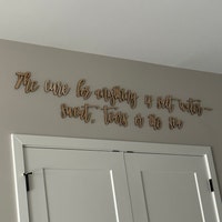 Custom Quote Sign, Your Custom Quote, Wood Words, Wood Word Cut Out ...
