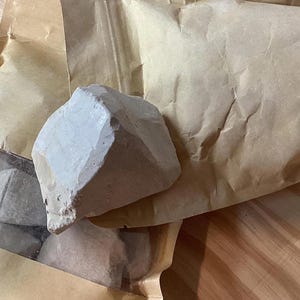 Smoked Abidjan Calaba Kaolin Clay: Crunchy Edible Marble Chalk - Etsy