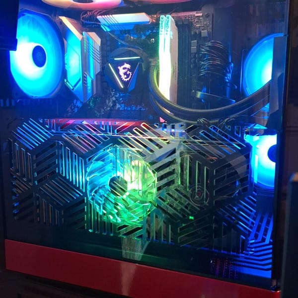 NZXT H5 Flow Front & Top Vented Custom Panels - Etsy