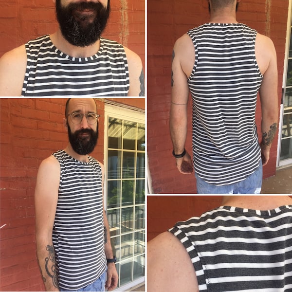 PATTERN Tank Top for Men, Sewing Pattern, Digital, Pattern PDF, Pack ...