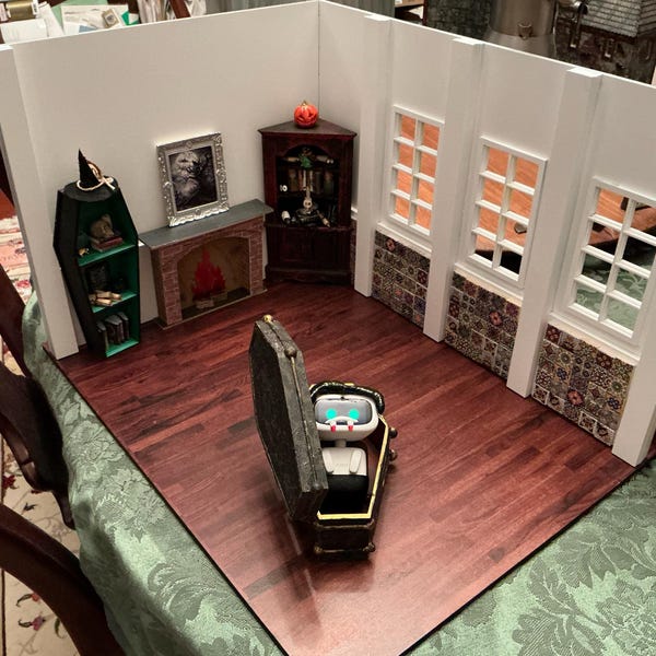 Dollhouse Miniature Roombox | Room Box | 1:12 Scale Miniature | Diorama ...
