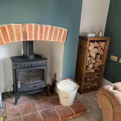 Log Store Indoor Log Holder Log Basket Wood Burner Log Storage - Etsy