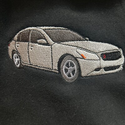 Custom Car Embroidered Sweatshirt, Race Car Hoodie, Car Lovers ...