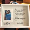 Sympathy Shadow Box With Photo, Memorial, in Loving Memory, Sympathy ...