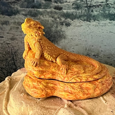Bearded Dragon Sculpture - Etsy