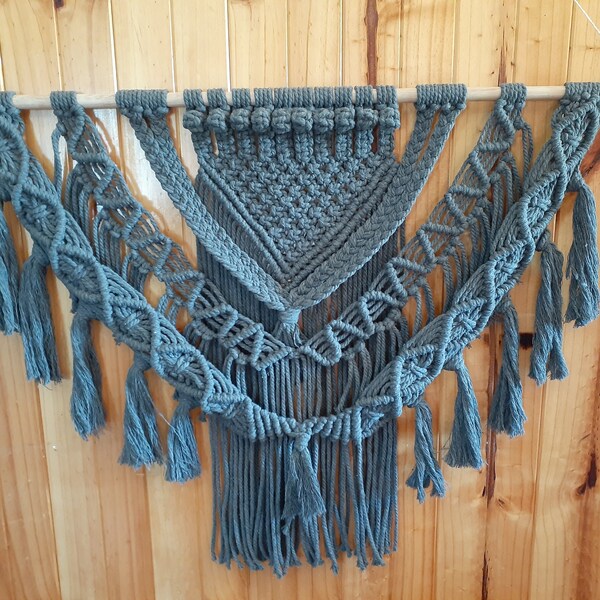Macrame Pattern | Written PDF With Photos by Berryandclove | Beginner ...