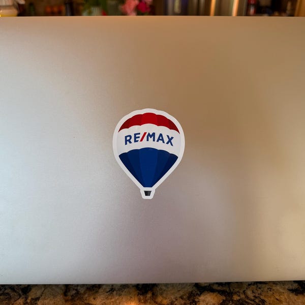 REMAX 2025 Sticker – New Logo Realtor Sticker for Laptops, Notebooks ...