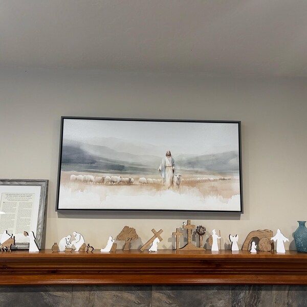 Handmade Holy Week Easter Scene: Painted Wood Resurrection Set - Etsy