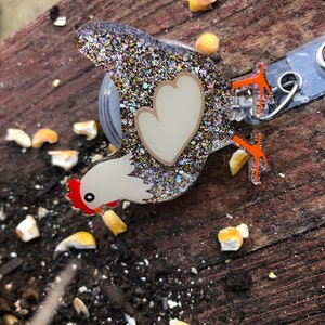 Chicken Badge Reel, Spring Chicken, Badge Reel, Cute Badge Reel ...