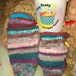 Scrappy Socks and How to Knit Them Instructions. Your Guide in Scrappy ...