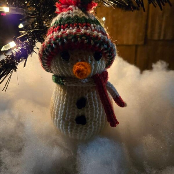 Snowman Circular Knitting Machine Pattern, 22 Pin Digital Knitting ...