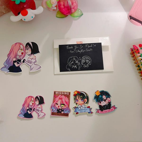 Alien Stage Stickers || Mizi | Sua | Ivan| Till | Luka | Hyuna || 2 ...