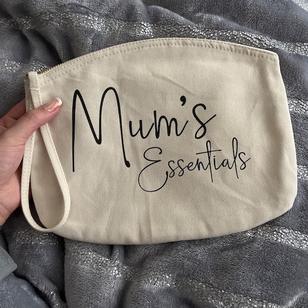 Mum Essentials Bag/ Mum Pouch/ Bag for Mum - Etsy