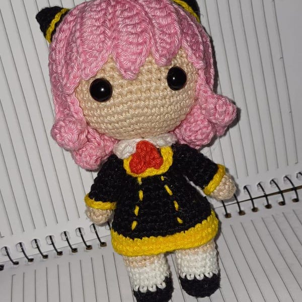 Anya Amigurumi/crochet Pattern - Etsy