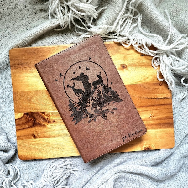 Hunting Scene SVG: Bass Fishing, Deer Antler Adventure (digital Files ...
