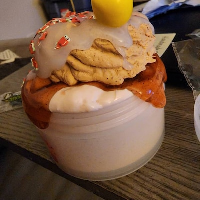 Apple Doughnut, DIY Slime, Snow Butter Slime, Apple Slime, Fall Slime ...