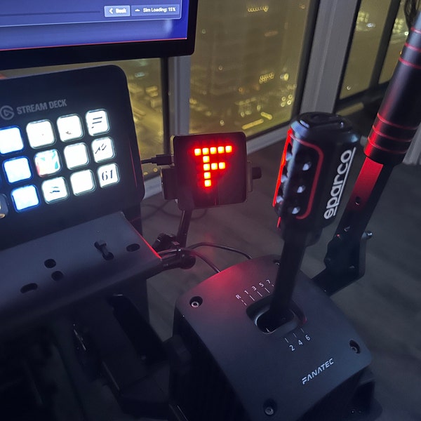 Sim Dash Board ,simhub Led Rpm , for Pc Sim Racing Games - Etsy