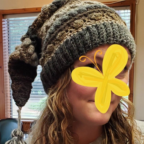 Crochet Hat Pattern - Fable Pixie Hat Crochet Pattern - Etsy