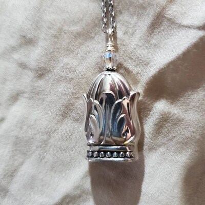 Heart Silverware Necklace Vintage 1946 Queen Bess Vintage - Etsy