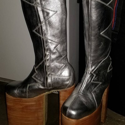 Made to Order Split Toe Boots With One Inch Platform and - Etsy