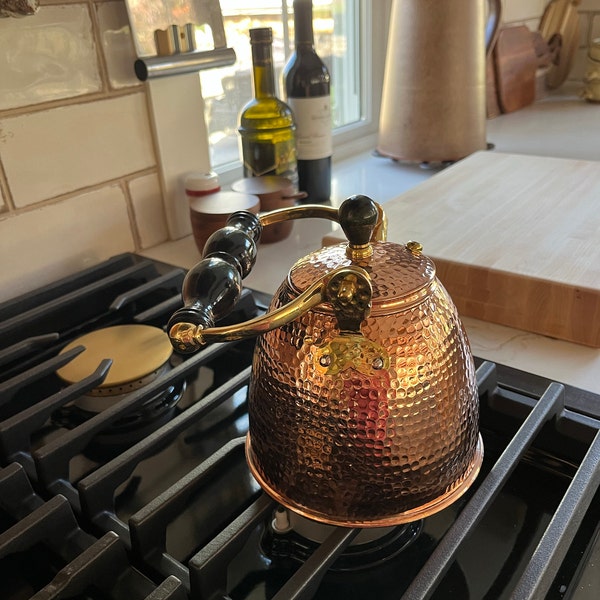 Copper Kettle | Camping Teapot | Copper Tea Pot | Copper Coffee Pot ...