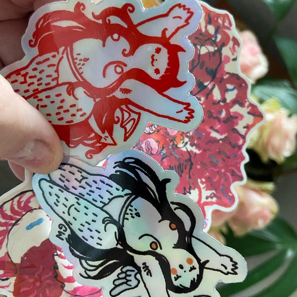 Mystery Ham Sticker Pack - Etsy