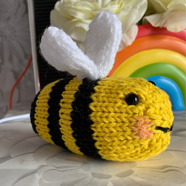 Mini and Baby Bee Knitting Patterns: Beginner-friendly (PDF Pattern) - Etsy