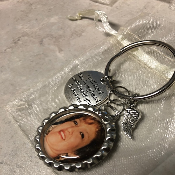 In Memory of Gift - Remembrance Gift - Memorial Keychain - Loss ...