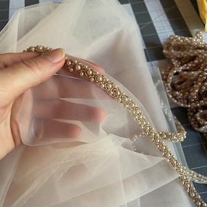 Off-white Tree of Life Lace Fabrics Embroidery Floral Tulle Fabrics ...