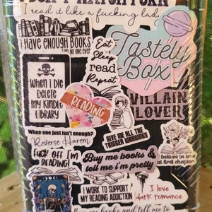 Bookish Mini Sticker Surprise Pack - Etsy