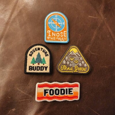 Adventure Buddy Patch for Dogs Iron-on Velcro - Etsy