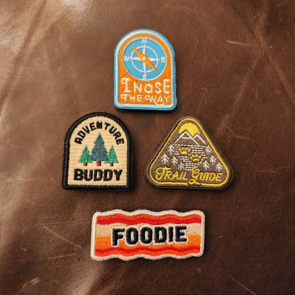 Adventure Buddy Patch for Dogs | Iron-on | Velcro - Etsy