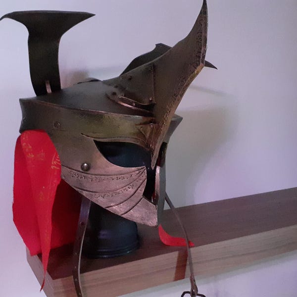 Samurai Daimyo Helmet Cosplay Mask Costume - Etsy