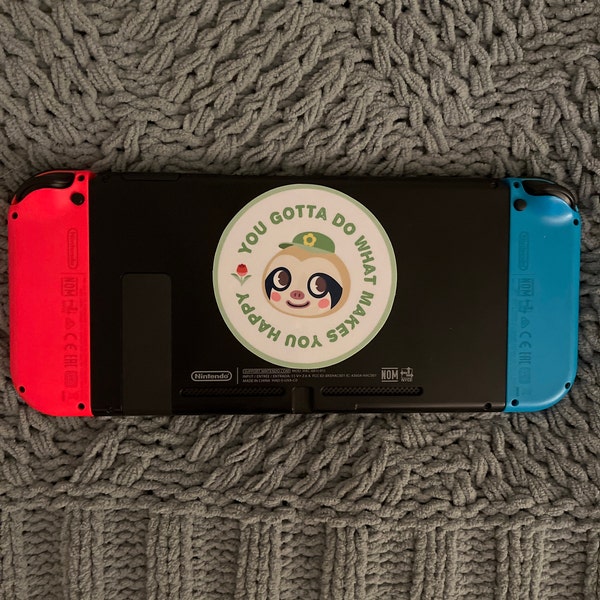 Raymond Vinyl Sticker | Animal Crossing Inspired | Die-cut Decal for ...