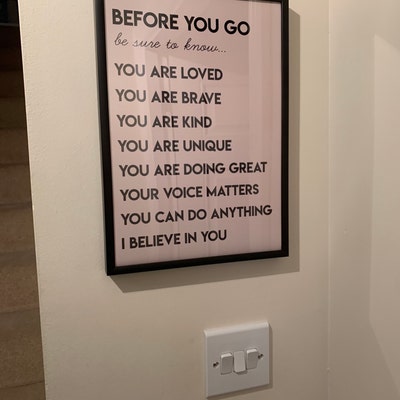 Affirmation Wall Art for Kids Inspirational Classroom Decor Kids Room ...