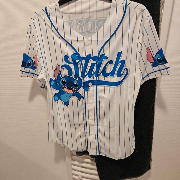 Custom Disney Lilo and Stitch Stitch Baseball, Custom Kid Youth Adult ...