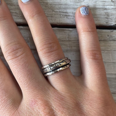 Gam Zeh Ya'avor Ring This Too Shall Pass Ring Hebrew - Etsy