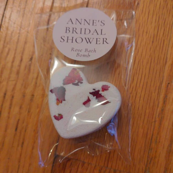 Personalized Lavender Bath Bomb Favors, Baby Shower Favors, Bridal ...