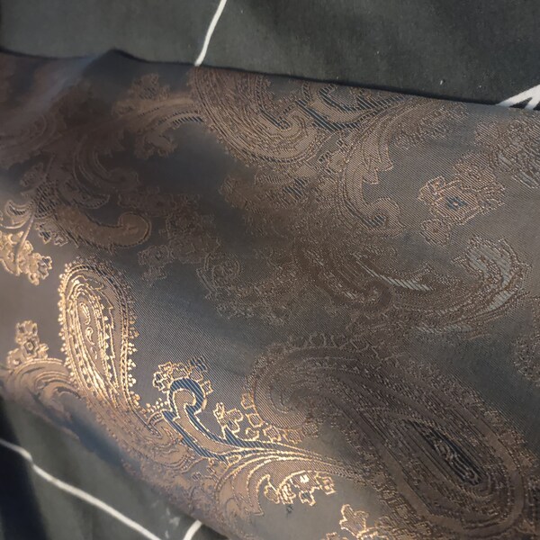 Mens Pocket Square/handkerchief/hanky/kerchief Paisley Shot Satin ...