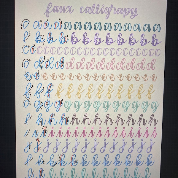 Handlettering Quotes Bundle Practice Templates | Calligraphy Printable ...