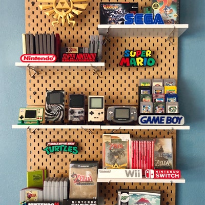 Super Mario 3D Shelf Display/fridge Magnet Classic Video Games Logo - Etsy